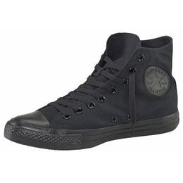 Sneaker Converse "CHUCK TAYLOR ALL STAR HI Unisex Mono", Herren, Gr. 44, schwarz (schwarz, monochrome), Textil, Schuhe Sneaker, Topseller