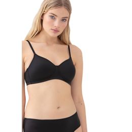 Soft-BH Mey "Joan", Damen, Gr. 75, Cup B, schwarz, Single Jersey, Obermaterial: 77% Polyamid, 23% Elasthan, unifarben, BHs Soft-BH, mit hauchfeinen Dessous-Schalen