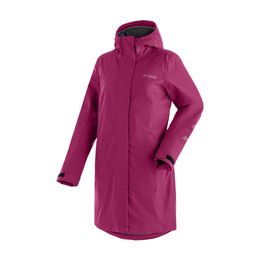 Funktionsjacke Maier Sports "Hannali", Damen, Gr. 50, pink (magenta), 100% Polyester, Jacken Funktionsjacke, Atmungsaktive, wasserdichte Outdoorjacke mit Wattierung