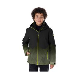 Skijacke Killtec "KSW 383 BYS SKI JCKT", Herren, Gr. 176, schwarz, Obermaterial: 100% Polyester;Futter: 100% Polyester;F&uuml;llung: 100% Polyester, Jacken Skijacke, Wasser- und winddichte Skijacke mit verstellbarer Kapuze