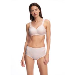 Minimizer-BH SuSa "London", Damen, Gr. 80, Cup G, soft peach, Obermaterial: 76% Polyamid, 24% Elasthan, BHs Minimizer-BH, vorgeformte Cups, Spitze, blickdicht, elastisch