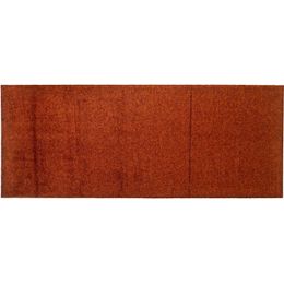 Fu&szlig;matte Gr. 5, orange (terracotta), B:80cm H:7mm L:200cm, Kunstfaser, Polyamid, Teppiche, Fu&szlig;matte