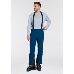 Skihose Killtec "LAROK", Herren, Gr. S, N-Gr, blau (dunkelpetrol), Obermaterial: 100% Polyester, Hosen Skihose, Wasserdicht