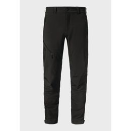 Sch&ouml;ffel Outdoorhose SCH&Ouml;FFEL "Hiking Pants Style Cascata MNS", Herren, Gr. 52, Normalgr&ouml;&szlig;en, schwarz (9990, schwarz), Oberstoff: 92% Polyester, 8% Elasthan, Hosen Outdoorhose