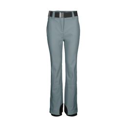 Skihose Killtec "KSW 119 WMN SKI SFTSHLL PNTS", Damen, Gr. 40, Normalgr&ouml;&szlig;en, grau, Oberseite: 88% Polyamid, 12% Elasthan;R&uuml;ckseite: 95% Polyester, 5% Elasthan;Futter: 100% Polyester, Hosen Skihose, Atmungsaktive, wasserabweisende Softshellhose mit Fleecefutter