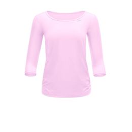 3/4-Arm-Shirt WINSHAPE "AET139LS", Damen, Gr. XL, lavender rose, 85% Polyester, 15% Elasthan, R&uuml;ckenausschnitt, Shirts 3/4-Arm-Shirt, Functional Light and Soft