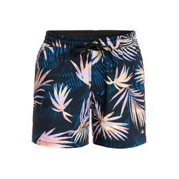Boardshorts Quiksilver "Surfsilk Mix 15", Herren, Gr. XS, schwarz, 53% Polyester, 35% Polyester, 12% Elasthan, Hosen Boardshorts