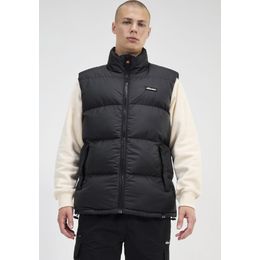 Steppweste Ellesse "BARGENT PADDED GILET", Herren, Gr. S, schwarz, Steppware, Obermaterial: 100% Polyester, unifarben, Westen Steppweste