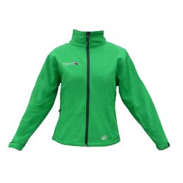 Softshelljacke DEPROC Active "WESTLOOK WOMEN", Damen, Gr. 36 (S), gr&uuml;n, 96% Polyester; 4% Elasthan, mit verstellbarem Klettverschluss, Jacken Softshelljacke, auch in Gro&szlig;en Gr&ouml;&szlig;en erh&auml;ltlich