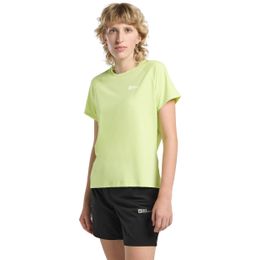 Funktionsshirt Jack Wolfskin "PRELIGHT SWIFT T W", Damen, Gr. M (38/40), gr&uuml;n (cool, matcha), Obermaterial: 100% Polyester, Shirts Funktionsshirt