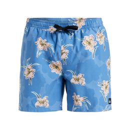 Boardshorts Quiksilver "Everyday Straight 15", Herren, Gr. M, blau (backyards coronet blau, blq7), Obermaterial: 100% Microfaser;, Hosen Boardshorts