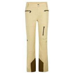 Skihose Ziener "TIPPA-Z pants lady", Damen, Gr. 38, EURO-Gr&ouml;&szlig;en, sage leaf, Obermaterial: 100% Polyester; Futter: 100% Polyamid; Futter 2: 100% Polyester; Wattierung: 100% Polyester, Hosen Skihose