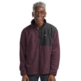 Fleecejacke Jack Wolfskin "SUMETRO FZ M", Herren, Gr. M (50), amaranth, Obermaterial: 100% Polyester. Futter: 100% Polyester, Jacken Fleecejacke