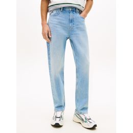 Gerade Jeans Tommy Jeans "SONNY REGULAR", Herren, Gr. 32, L&auml;nge 32, denim light, Denim/Jeans, Obermaterial: 99% Baumwolle, 1% Elasthan, unifarben, regular fit lang, Jeans Gerade Jeans, Regular fit mit praktischen Taschen