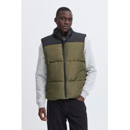 Outdoorjacke Blend "BHELWIN colorblock vest", Herren, Gr. S, gr&uuml;n (forest night), Web, Obermaterial: 100% Polyester, unifarben, regular fit normal, Jacken Outdoorjacke