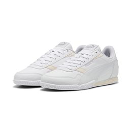 Sneaker Puma "BELLA DONNA SL JR", M&auml;dchen, Gr. 39, wei&szlig; (Puma wei&szlig;, Puma wei&szlig;, Puma silber), Synthetik, Schuhe Sneaker