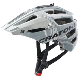 Fahrradhelm Cratoni "AllTrack" Gr. 54, grau (grau matt), Helme, 54/57 Kopfumfang: 54cm - 57cm, matt, Fahrradhelm