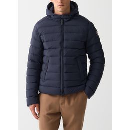 Daunenjacke COLMAR "MENS DOWN JACKET", Herren, Gr. 56, blau (marine, blau), Web, Obermaterial: 100% Nylon. Futter: 100% Nylon. Wattierung: 90% Entendaune, 10% Entenfeder, unifarben, regular fit normal, hoch geschlossener Ausschnitt, abgerundeter Saum, Jacken Daunenjacke