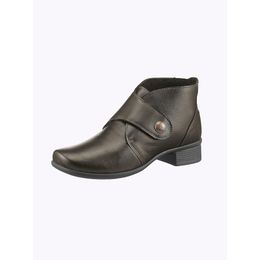Stiefelette CLASSIC, Damen, Gr. 40, braun (bronzefarben), Glattleder, Rindsleder, Schuhe Stiefelette