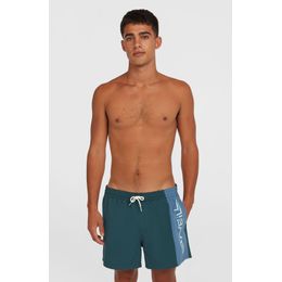 O`Neill Badehose O'NEILL "O'NEILL RETRO 14'' SWIMSHORTS", Herren, Gr. M, N-Gr, alma steel c, Obermaterial: 100% Polyester, Badehosen Badehose