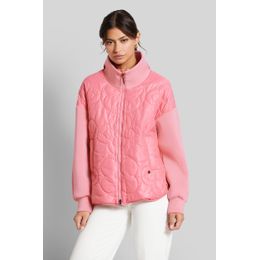 Blouson Bugatti, Damen, Gr. 36, rosa (rose), 80% Viskose, 12% Polyamid, 8% Elasthan, regular fit, normaler Saum, Jacken Blouson, aus hochwertiger F&uuml;llfaser
