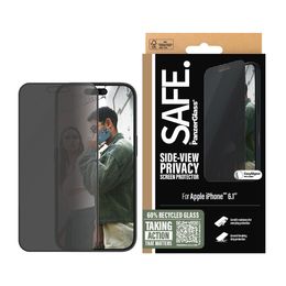 SAFE BY PANZERGLASS Displayschutzglas "Side-View Privacy Screen Protection", transparent, B:11cm H:1,3cm T:19,5mm, Displayfolien, Displayschutzfolie, Schutzfolie, Bildschirmschutz, kratz- & sto&szlig;fest, Displayschutzglas