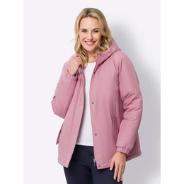 Langjacke Classic Basics, Damen, Gr. 54, rosa (altrosa), 100% Polyester, Wattierung:100% Polyester, unifarben, Jacken Langjacke