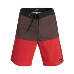 Boardshorts Quiksilver "Highline Arch 19", Herren, Gr. 28(XS), chocolate braun division, Obermaterial: 88% Microfaser, 12% Elasthan;, Hosen Boardshorts