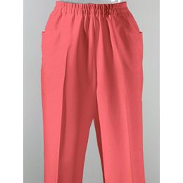 Caprihose Classic Basics, Damen, Gr. 54, Normalgr&ouml;&szlig;en, pink (grapefruit), 100% Polyester, unifarben, 3/4-L&auml;nge, Hosen Caprihose
