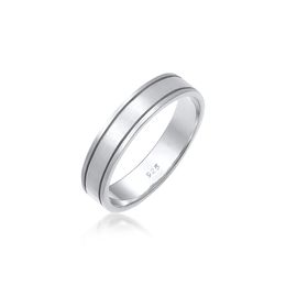 Partnerring Elli Premium "Ring Paarring Bandring Trauring Hochzeit Ehe 925 Silber" Gr. 58, silber, Fingerringe, Damen, 58, Silber 925 (Sterlingsilber), Partnerring
