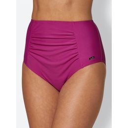Bikini-Hose feel good, Damen, Gr. 50, N-Gr, pink (magenta), Elasthan, Polyamid, Badehosen Bikini-Hose