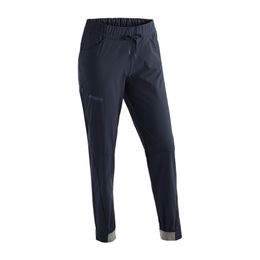 Outdoorhose Maier Sports "Fortunit XR W", Damen, Gr. 34, Normalgr&ouml;&szlig;en, blau (dunkelblau), 100% Polyester, Hosen Outdoorhose, Damen Wanderhose, leichte atmungsaktive Funktionshose, Trekkinghose