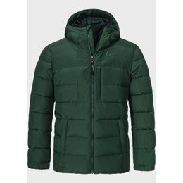 Sch&ouml;ffel Funktionsjacke SCH&Ouml;FFEL "Urban Ins Jacket Style Boslix MNS", Herren, Gr. 48, 6965, gr&uuml;n, Oberstoff: 63% Nylon, 37% Baumwolle; Futter: 100% Polyester, relaxed fit, hoch geschlossener Ausschnitt, Jacken Funktionsjacke