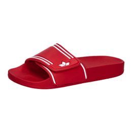 Badepantolette Lico "Badesandale Coast V", Herren, Gr. 39, rot, Synthetik, Schuhe Badepantolette
