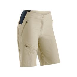 Outdoorhose Maier Sports "Inara Short Vario", Herren, Gr. 36, Normalgr&ouml;&szlig;en, braun (hellbraun), 90% Polyamid, 10% Elasthan, Hosen Outdoorhose, Damen Shorts, kurze Wanderhose, Outdoor-Hose, 4 Taschen, Regular Fit