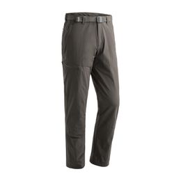 Outdoorhose Maier Sports "Nil Winter", Herren, Gr. 46, Normalgr&ouml;&szlig;en, braun (schlamm), 90% Polyamid, 10% Elasthan, Hosen Outdoorhose, Herren Winter Wanderhose, Funktionshose mit Netzinnenfutter