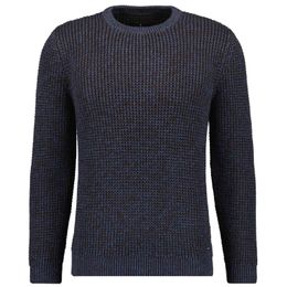 Rundhalspullover Ragman, Herren, Gr. 52, braun, Strick, 100% Baumwolle, Rundhals, Pullover Rundhalspullover