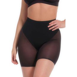 Shapinghose MAGIC BODYFASHION, Damen, Gr. M, schwarz, Mesh, Obermaterial: 83% Polyamid, 17% Elasthan, unifarben, eng, Unterhosen Shapinghose, nahtloses Design