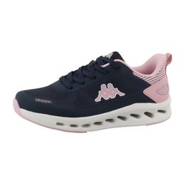 Sneaker Kappa "DOMINIKA", Damen, Gr. 40, navy, rose, Synthetik, Schuhe Sneaker