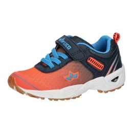 Hallenschuh Lico "Sportschuh Barney VS", Jungen, Gr. 36, orange, Synthetik, Schuhe Hallenschuh