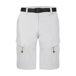 Bermudas Killtec "KOS 11 MN BRMDS", Herren, Gr. 54, Normalgr&ouml;&szlig;en, silber (silberfarben), Obermaterial: 100% Polyester, Hosen Bermudas, Wasserabweisende, schnelltrocknende Funktionsbermudas