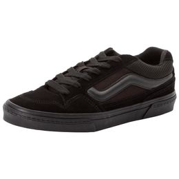Sneaker Vans "Caldrone", Herren, Gr. 42, schwarz (suede, mesh schwarz, schwarz), Leder, Synthetik, Textil, Schuhe Sneaker, angelehnt an das Design vom Knu Skool