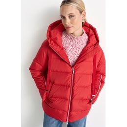 Steppjacke RICHROYAL, Damen, Gr. 36, poppy rot, Web, Obermaterial: 100% Polyester, oversize normal, mit Rei&szlig;verschluss, Jacken Steppjacke, oversized, 2-Wege-Rei&szlig;verschluss, Winterjacke