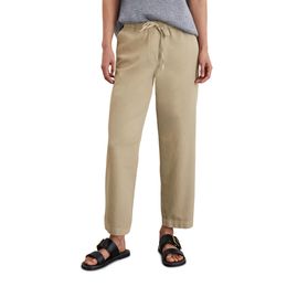Marc O'Polo Schlupfhose MARC O'POLO, Damen, Gr. 42, N-Gr, beige (summer sand), Web, Obermaterial: 88% Baumwolle, 12% Leinen, normal, Hosen Schlupfhose