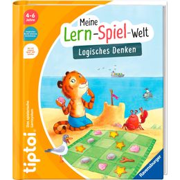 Kinderbuch Ravensburger "tiptoi Meine Lern-Spiel-Welt Logisches Denken", bunt, B&uuml;cher, Kinderbuch, Made in Europe