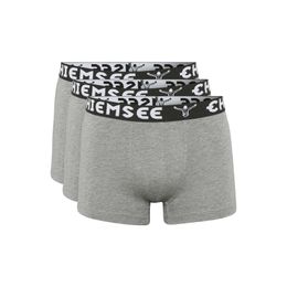 Retro Boxer Chiemsee, Herren, Gr. S (44/46), medium grau, medium grau, 71% Baumwolle, 24% Viskose, 5% Elasthan, Unterhosen Retro Boxer