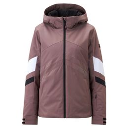 Skijacke Ziener "TARAINA-Z jacket lady", Damen, Gr. 46, dusty violet, Obermaterial: 100% Polyester; Futter: 100% Polyamid; Wattierung: 100% Polyester, Jacken Skijacke