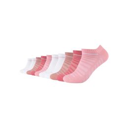 Sneakersocken Camano "mesh ventilation", Damen, Gr. 39-42, almond blossom, Baumwollmischung, unifarben mit Farbeinsatz, elastisch, Socken Sneakersocken, Mesh-Bel&uuml;ftung: Perfektes Fu&szlig;-Klima bei jeder Aktivit&auml;t