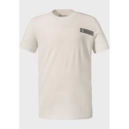 Sch&ouml;ffel Funktionsshirt SCH&Ouml;FFEL "Urban CIRC T Shirt Style Baguio MNS", Herren, Gr. 56, beige (9040, natur), Oberstoff: 100% Polyester, Rundhals, Shirts Funktionsshirt