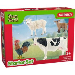 Spielfigur Schleich "FARM WORLD, Bauernhof Starter-Set (42729)", bunt, Spielfiguren, Kinder, Kunststoff, Spielfigur